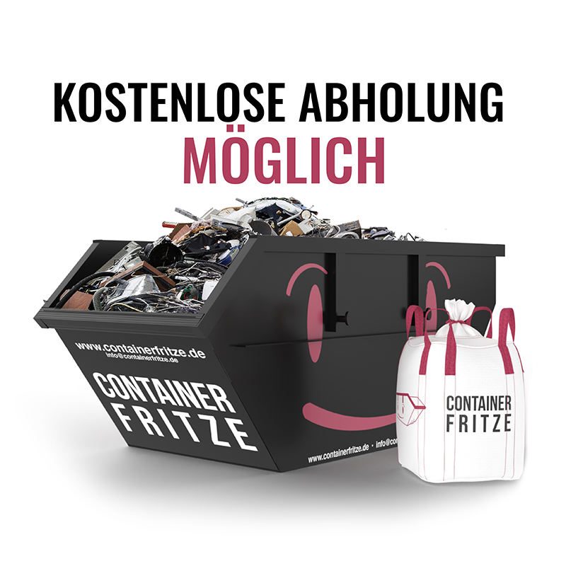 Elektroschrottcontainer mieten Berlin | schon ab 0,- Euro pro m³